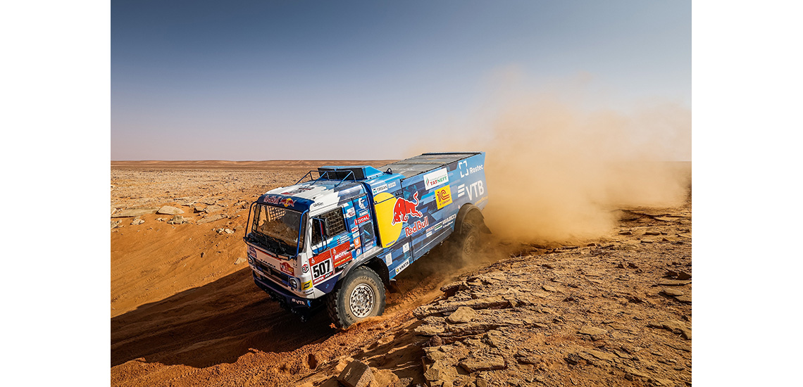 KAMAZ-Master Team Secure Top 3 Position for the Goodyear Team