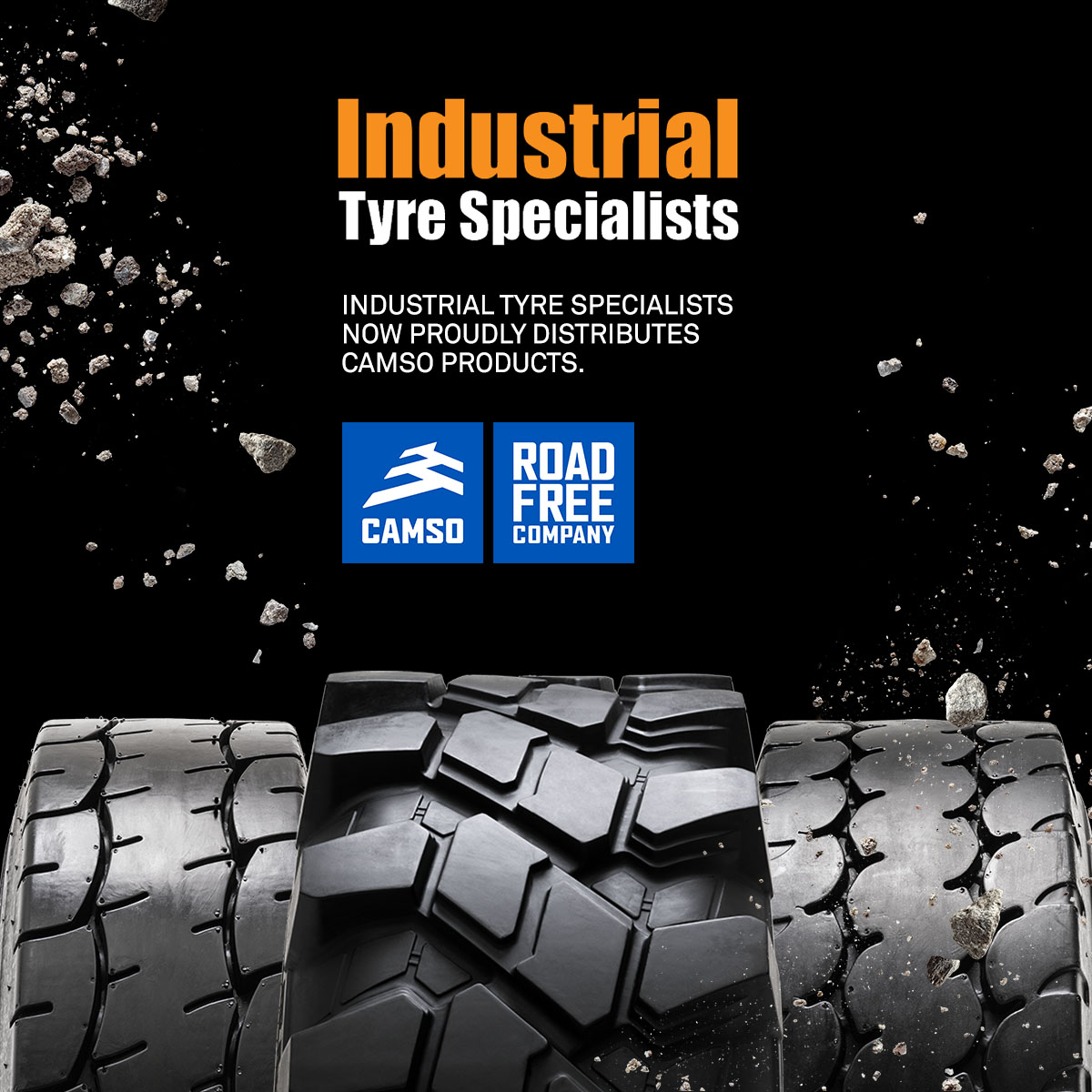 Industrial Tyre Specialists Revealed as the New Camso Distributor