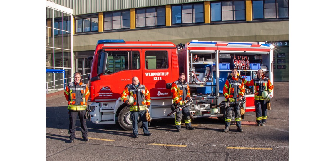 Michelin Fire Brigade Gain New Fire Engine - Commercial Tyre Business