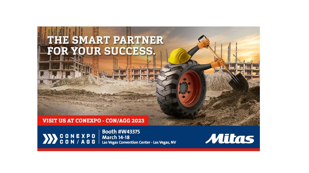 Mitas and TWS at Conexpo 23 in Las Vegas - Commercial Tyre Business
