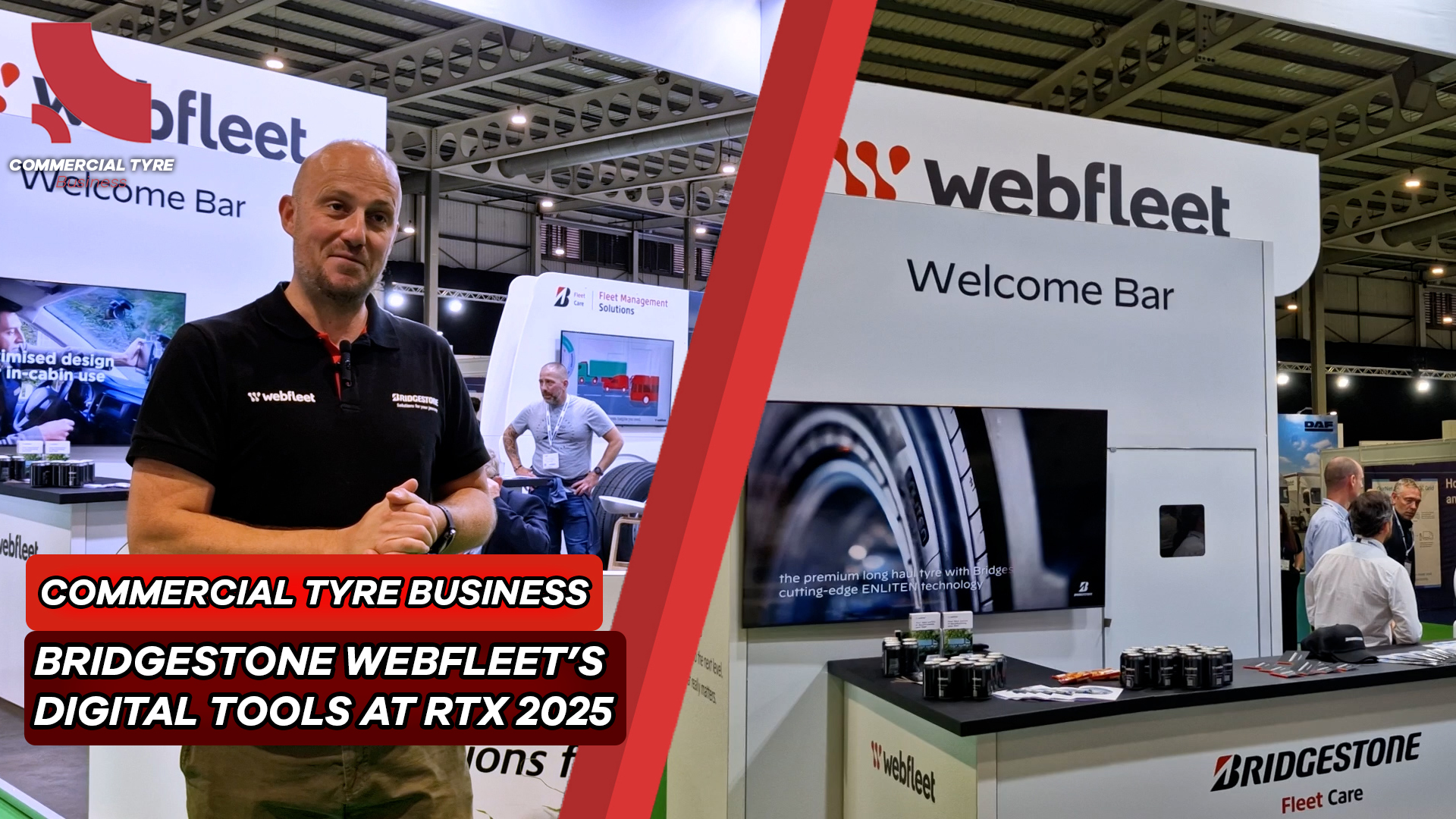 Bridgestone Webfleet's Digital Tools at RTX 2025 - Commercial Tyre Business