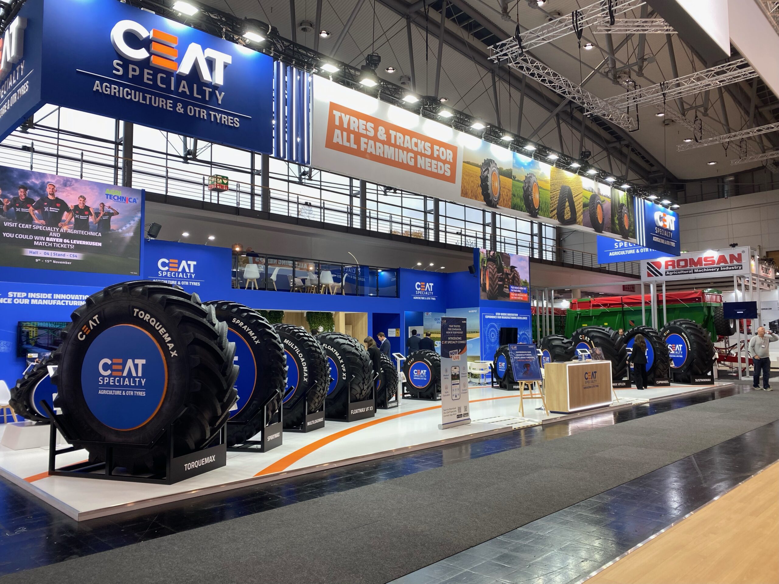 CEAT Specialty Showcases Farm Tyres and Digital Solutions at AGRITECHNICA 2025 - Commercial Tyre ...